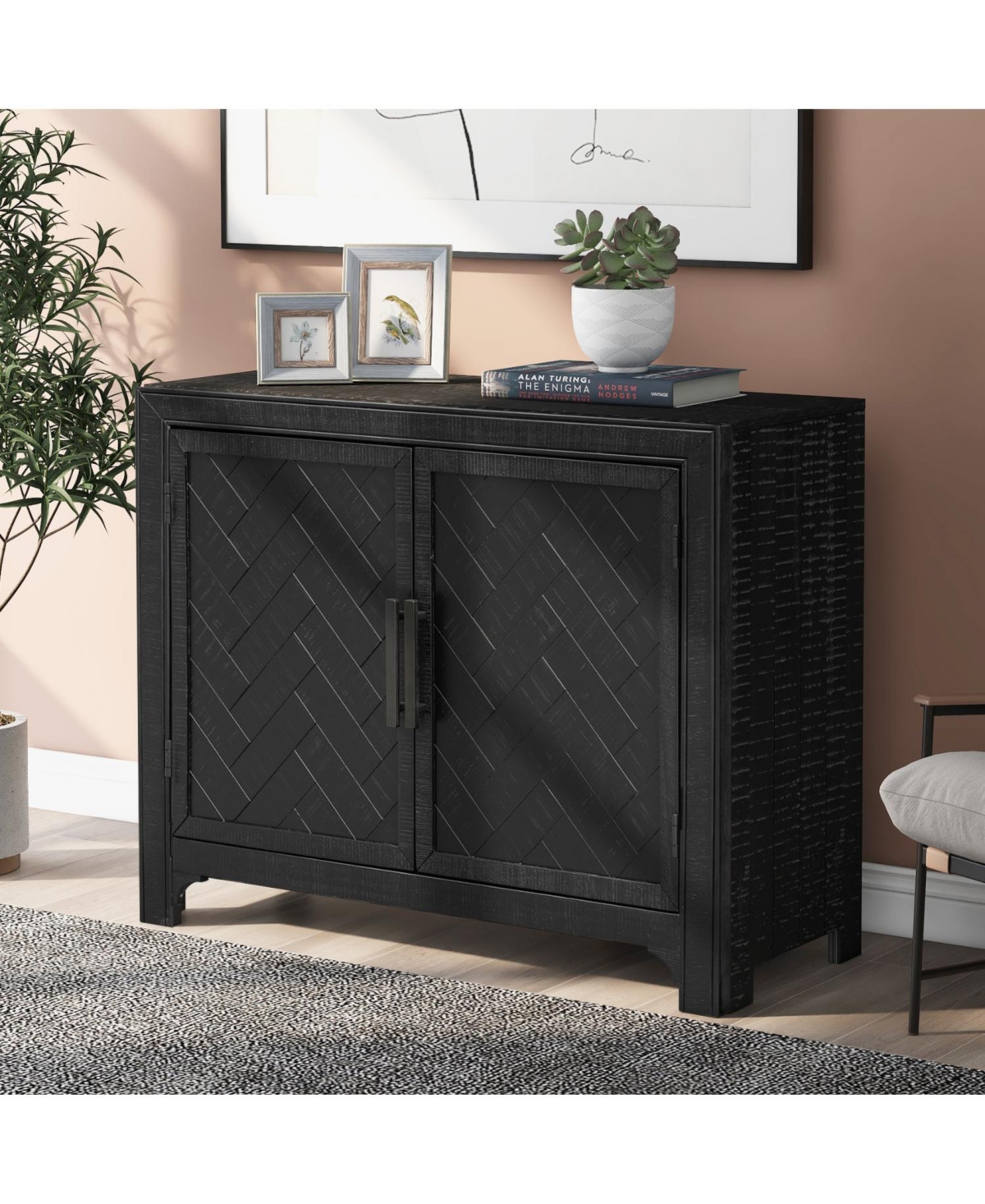 Click here for Streamdale 40" Modern Cabinets Unique Doors &... prices