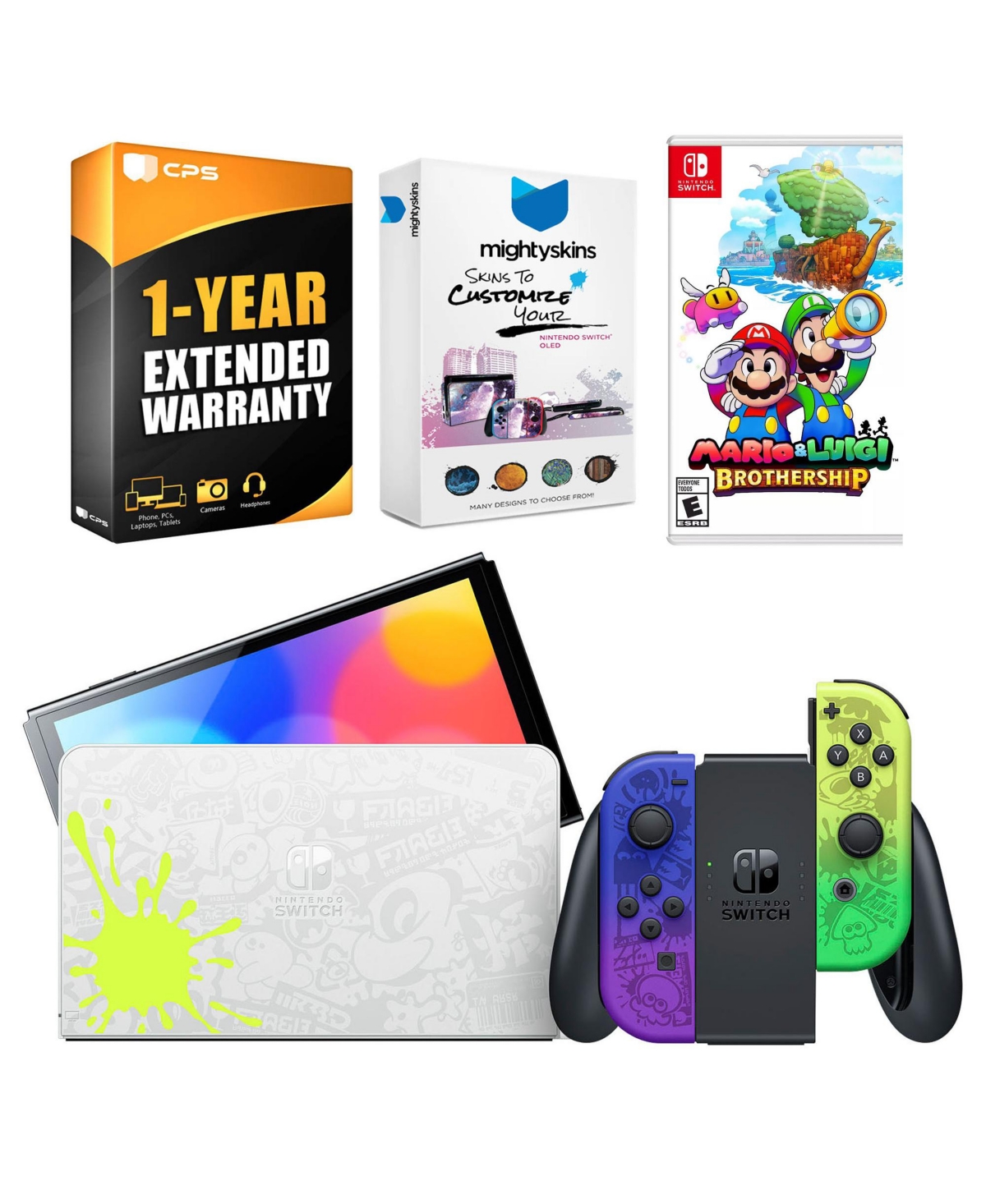 Click here for Nintendo Switch Oled Console Splatoon 3 Special Ed... prices