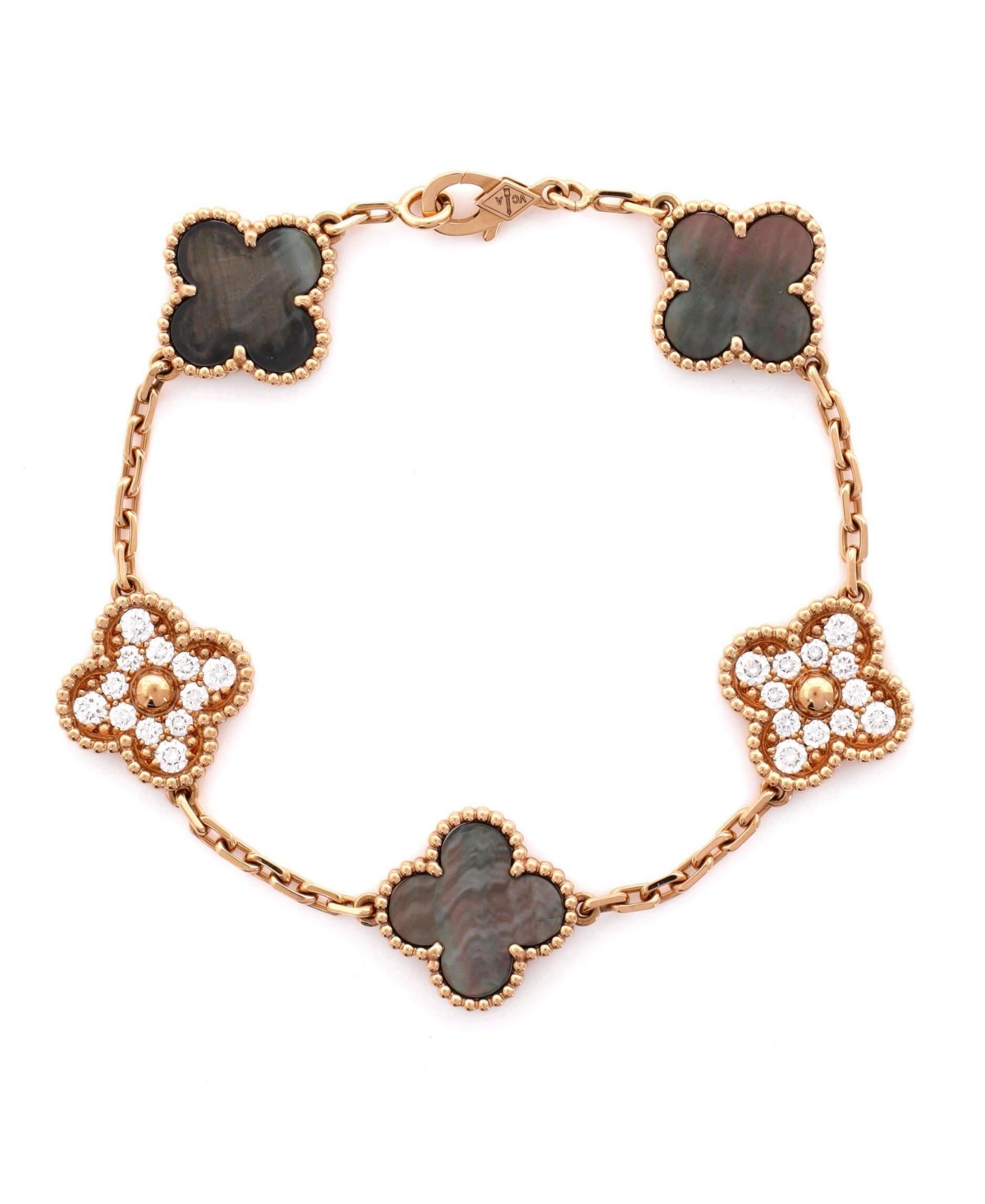 Click here for Pre-Owned Van Cleef & Arpels Vintage Alhambra 5 Mo... prices