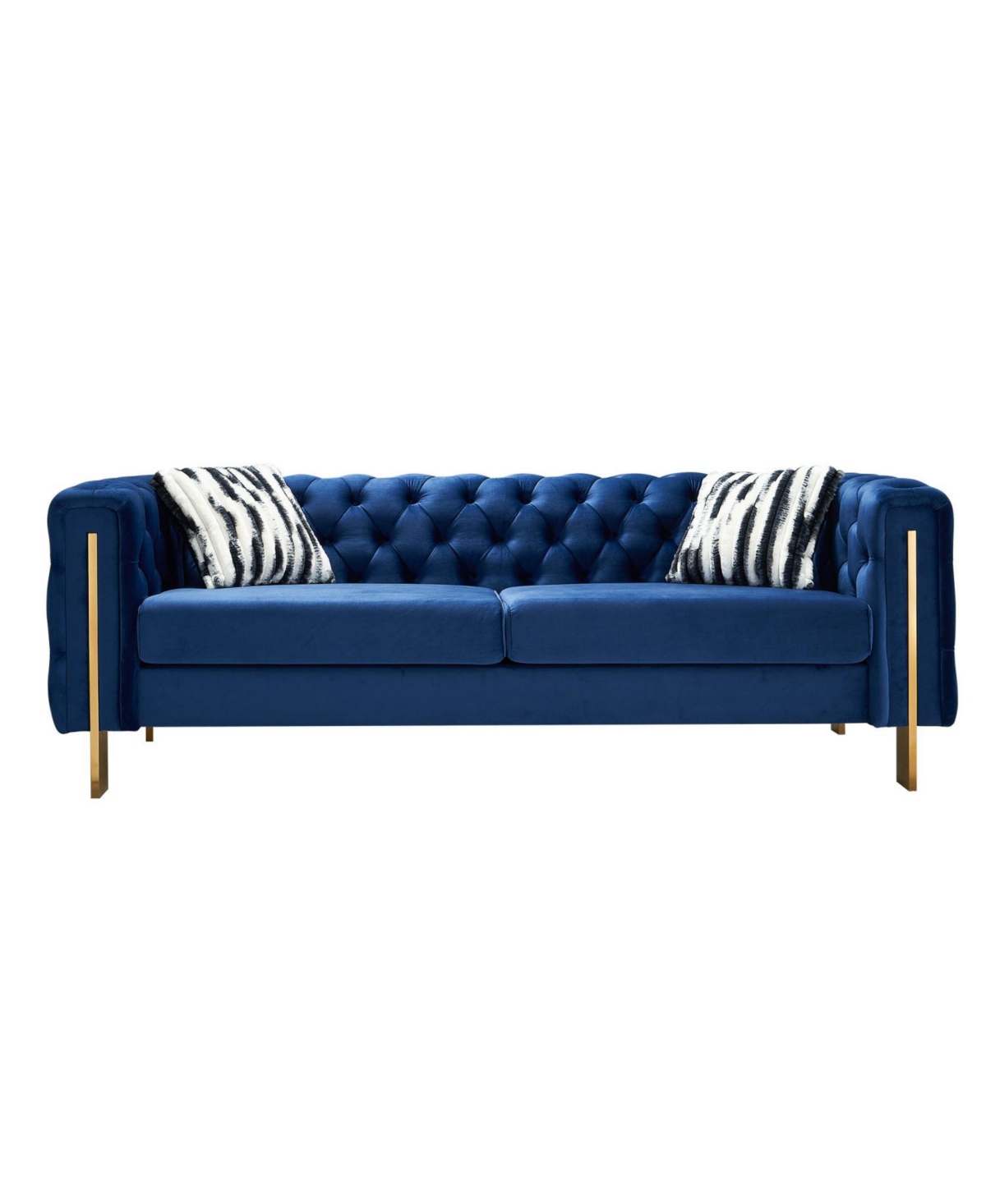Click here for Chesterfield Modern Tufted Velvet Living Room Sofa... prices
