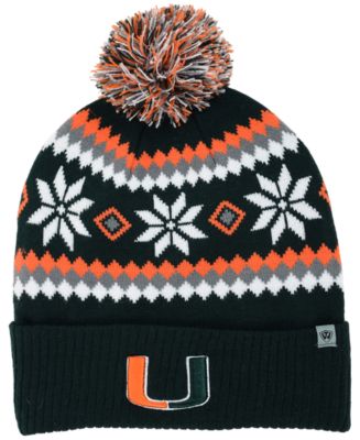 Top of the World Miami Hurricanes Fogbow Knit Hat - Macy's