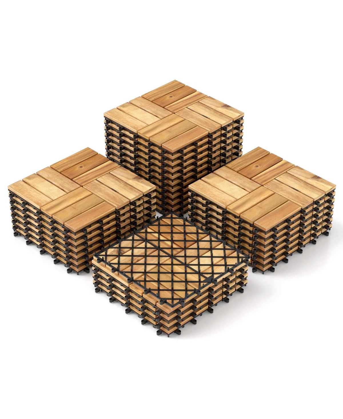 Click here for 30 Pcs Interlocking Flooring Tiles Floor Decking f... prices