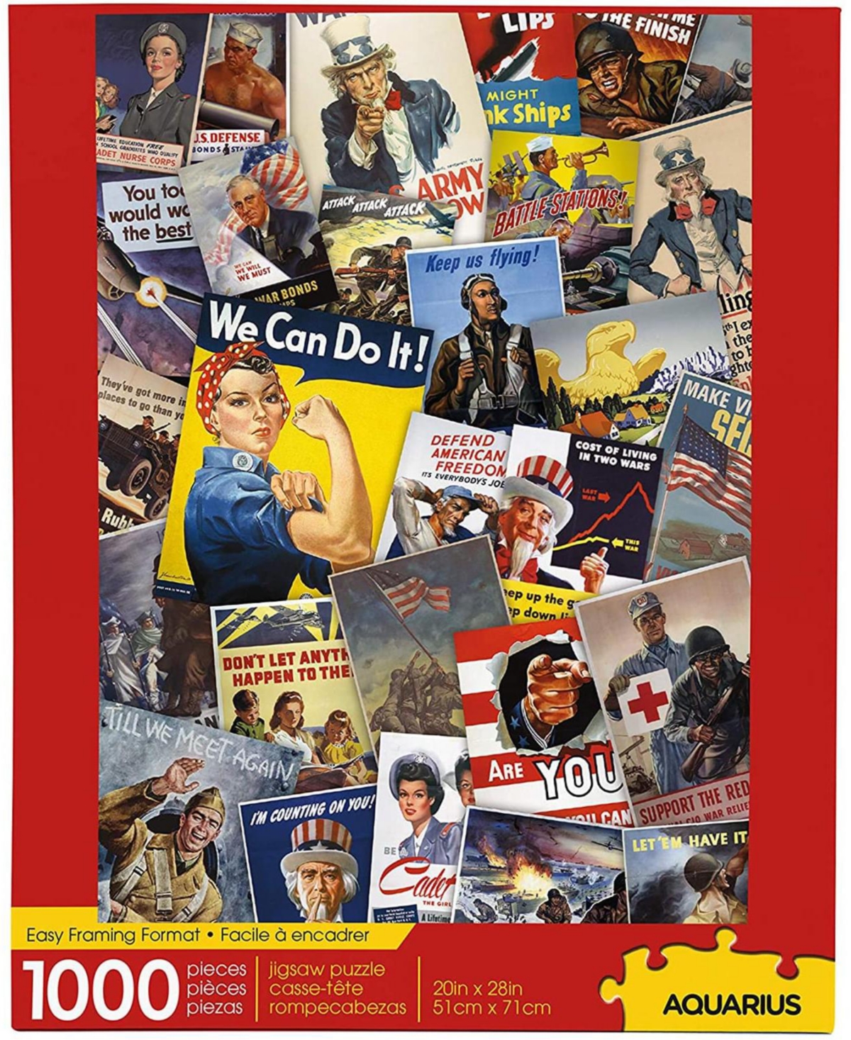 Click here for Smithsonian War Posters 1000 Piece Jigsaw Puzzle prices