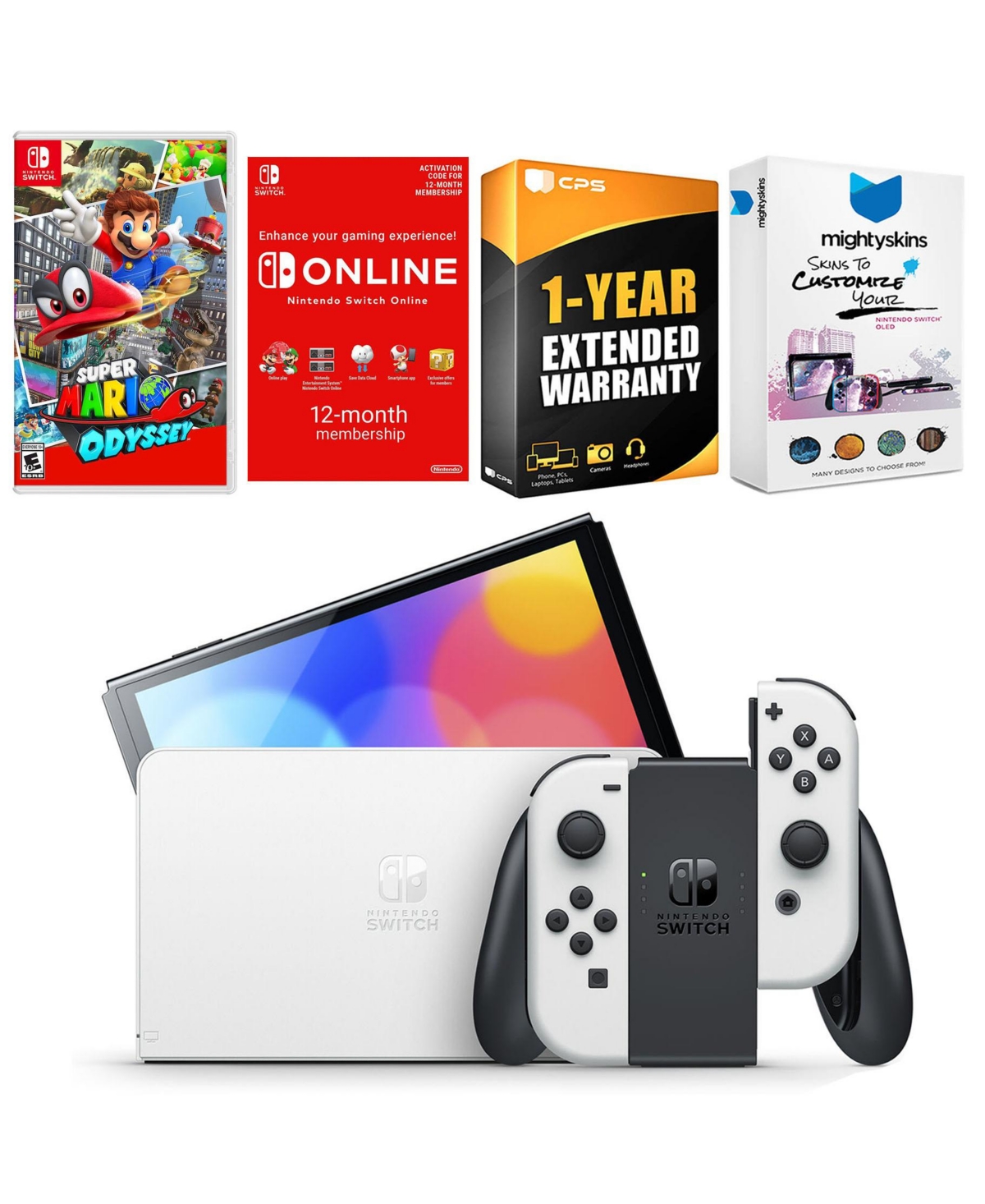 Click here for Nintendo Switch White Oled Console with Super Mari... prices