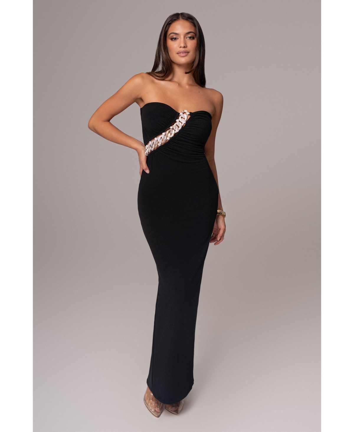 Click here for Jluxlabel Womens Clarisse One Shoulder Dress - Bla... prices