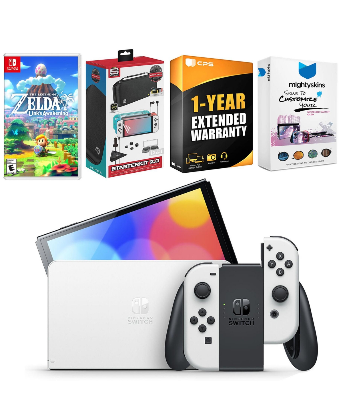 Click here for Nintendo Switch White Oled Console with The Legend... prices