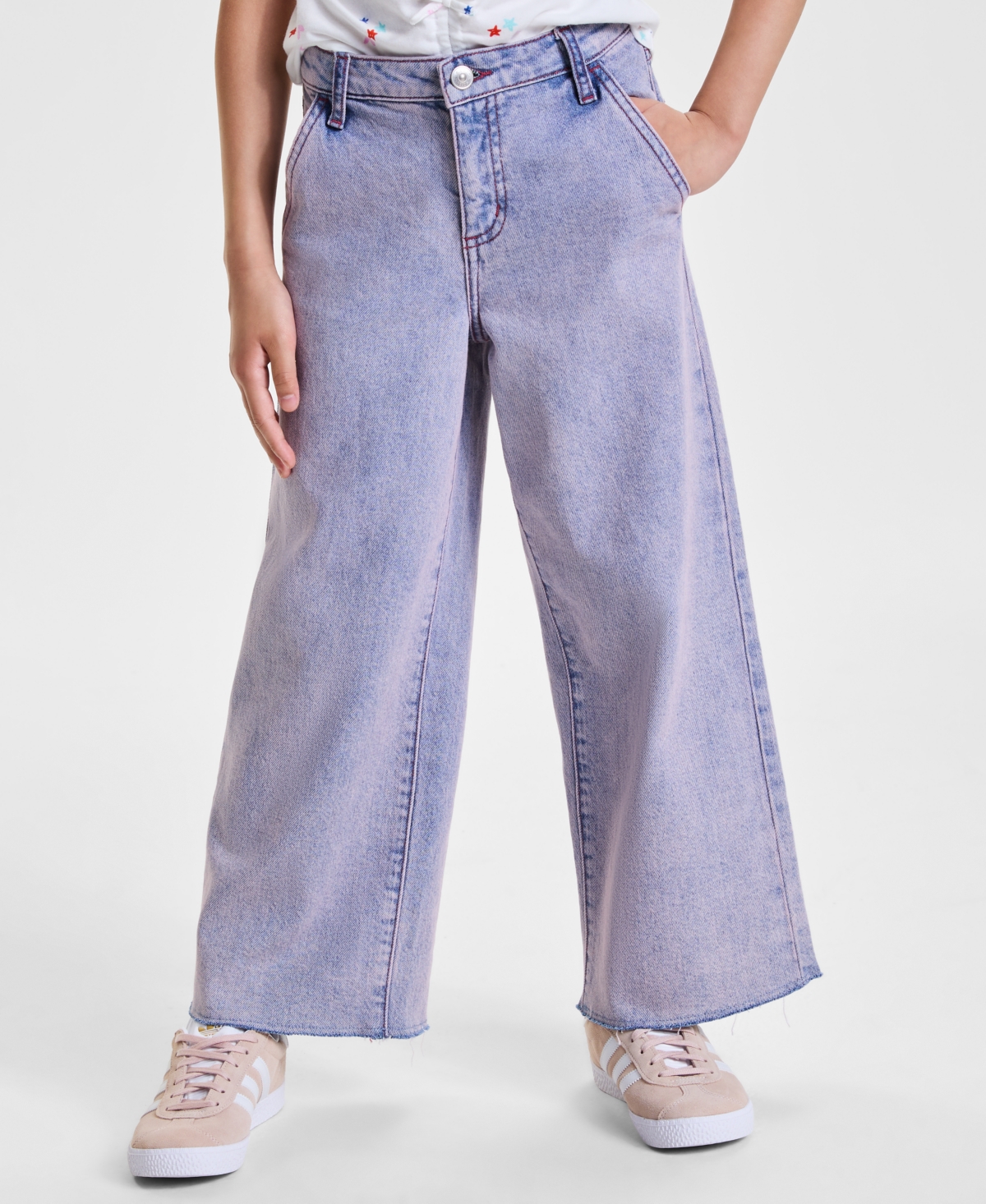 Click here for Epic Threads Little & Big Girls Indigo Wide-Leg Cr... prices