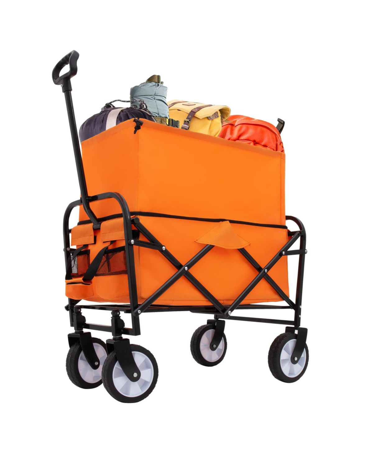 Click here for Collapsible Utility Wagon Cart - Orange - Orange prices