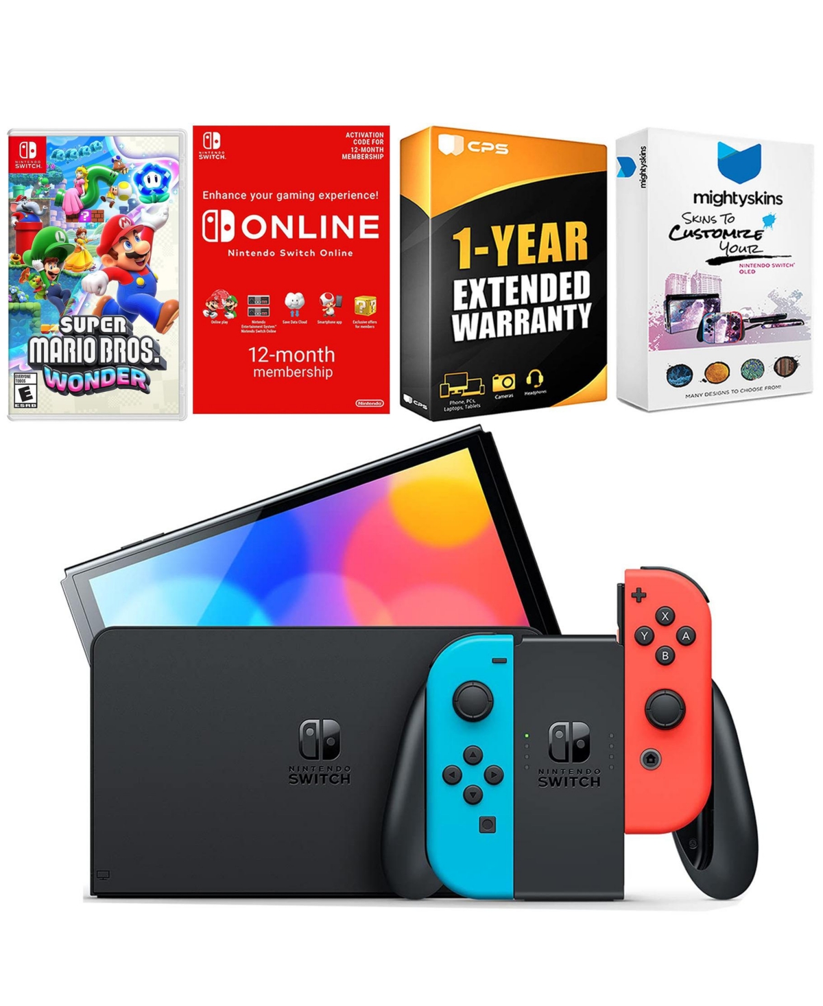 Click here for Nintendo Switch Neon Red & Blue Oled Console with... prices