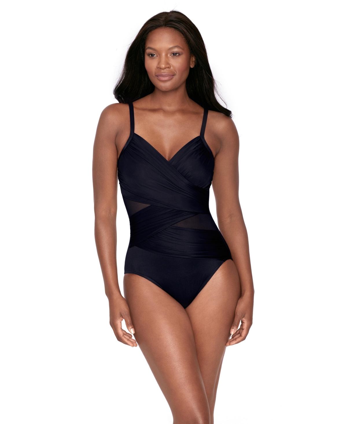 Click here for Miraclesuit Womens Solid Mystify Ddd One Piece Swi... prices