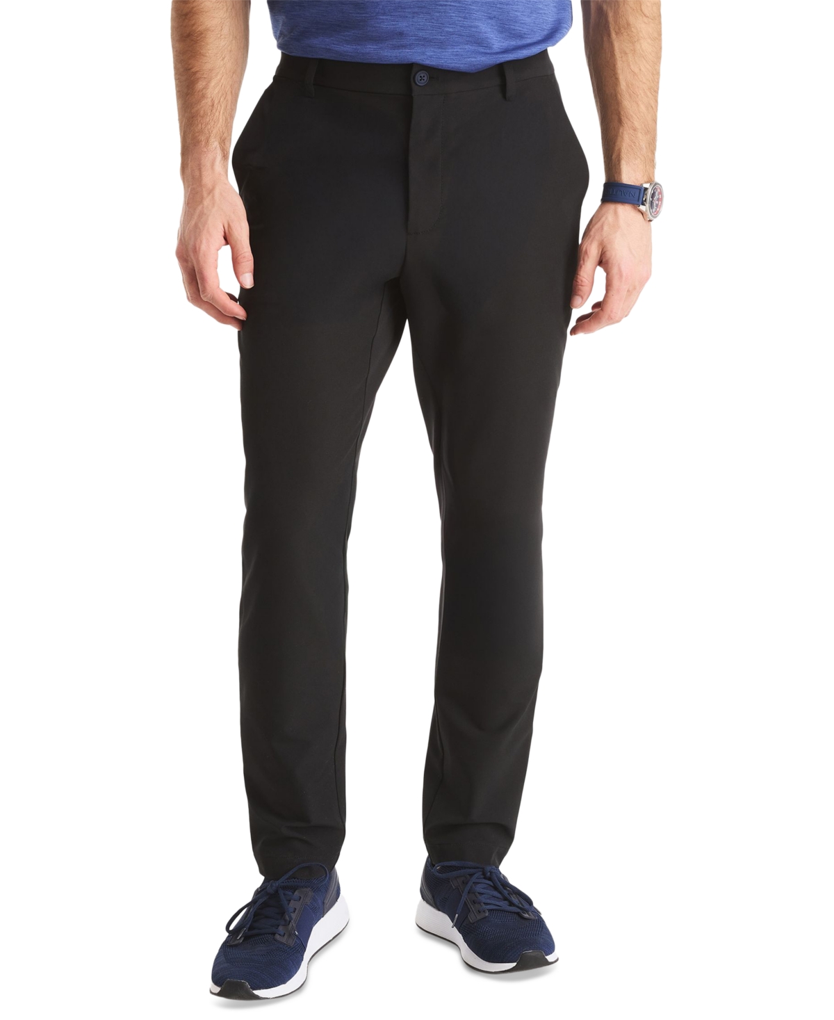 Click here for Nautica Mens Flat-Front Performance Pants - True B... prices
