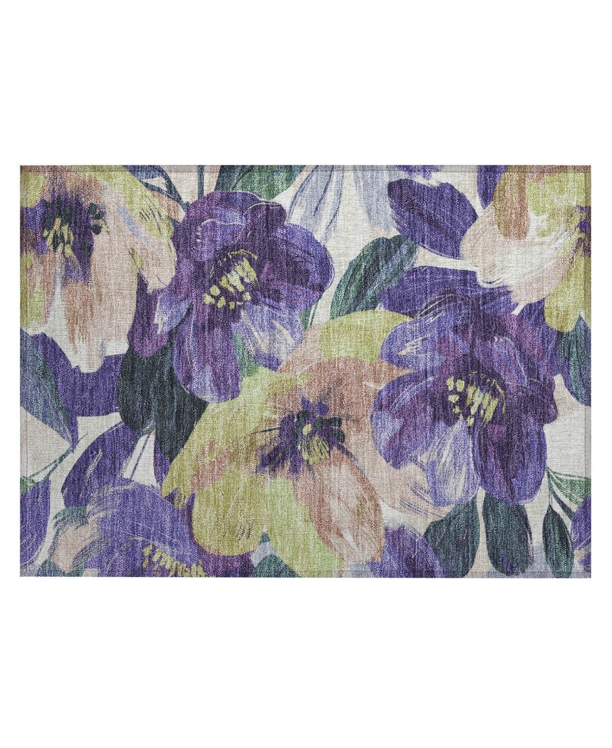 Click here for Addison Chantille ACN1490 18x26 Area Rug - Purple prices