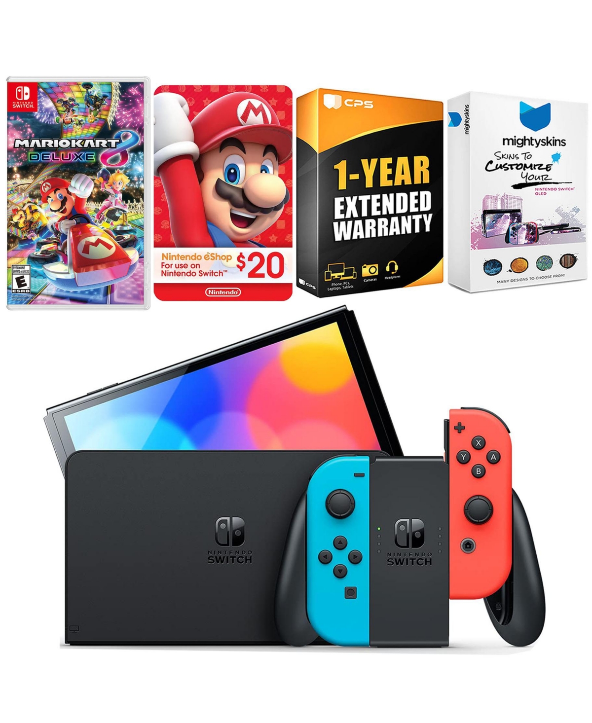 Click here for Nintendo Switch Neon Red & Blue Oled Console with... prices