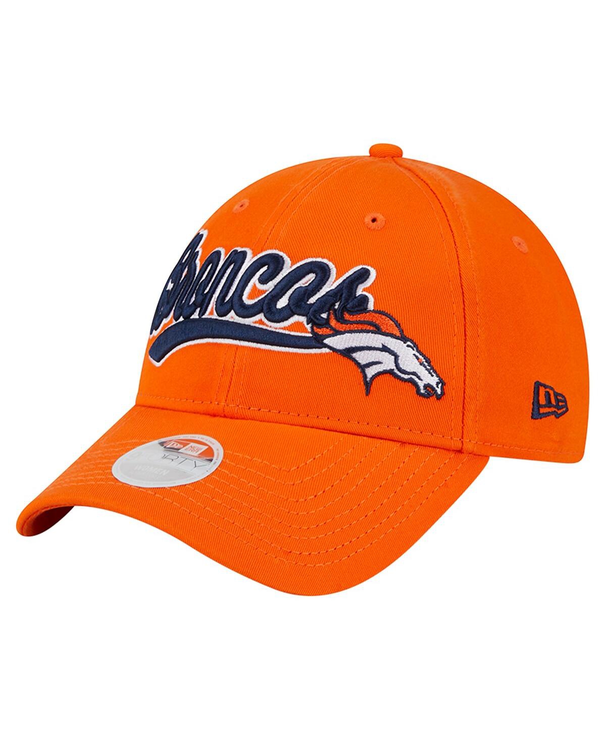 Click here for New Era Womens Orange Denver Broncos Cheer 9FORTY... prices