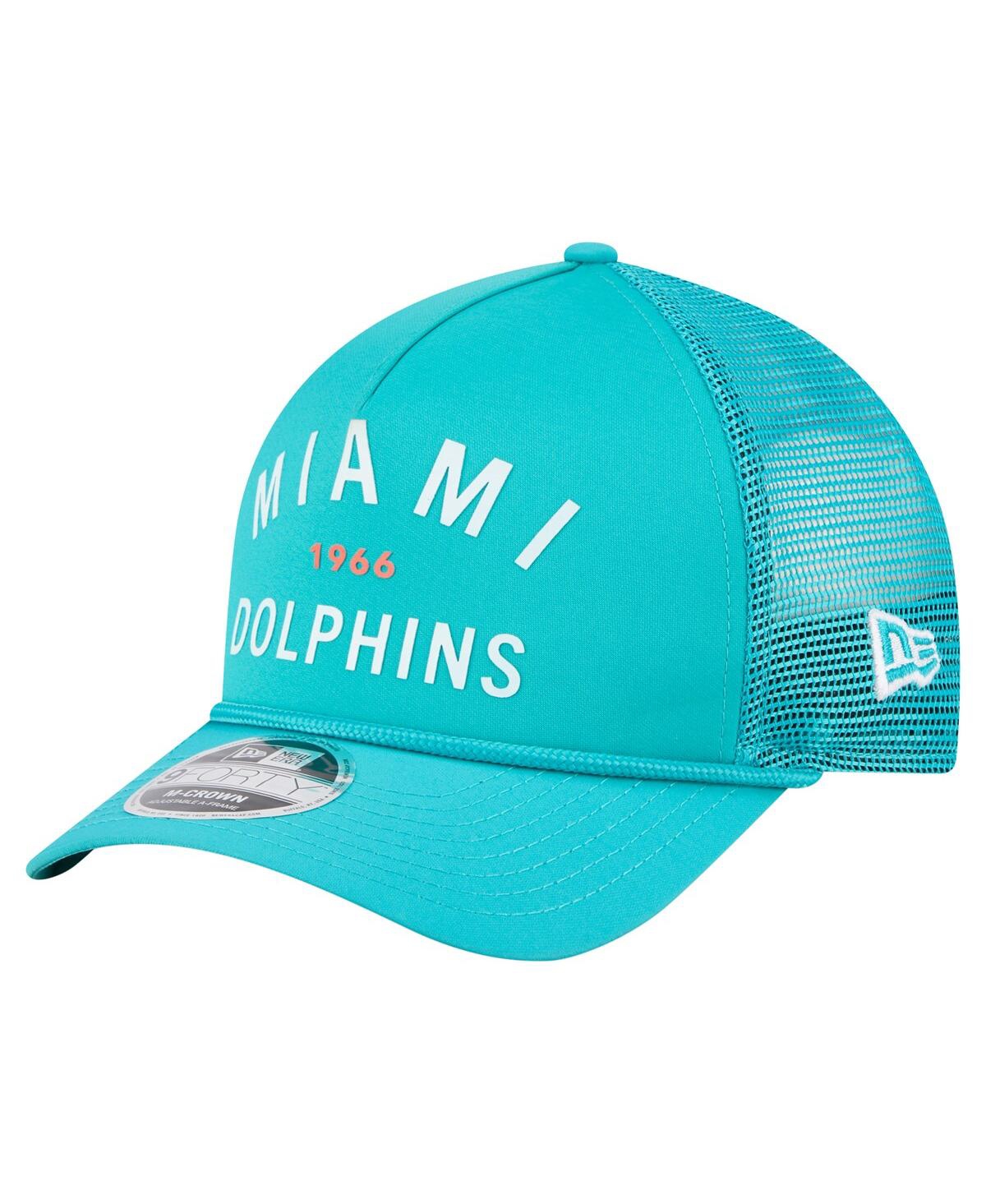 Click here for New Era Mens Aqua Miami Dolphins Active Minimalist... prices