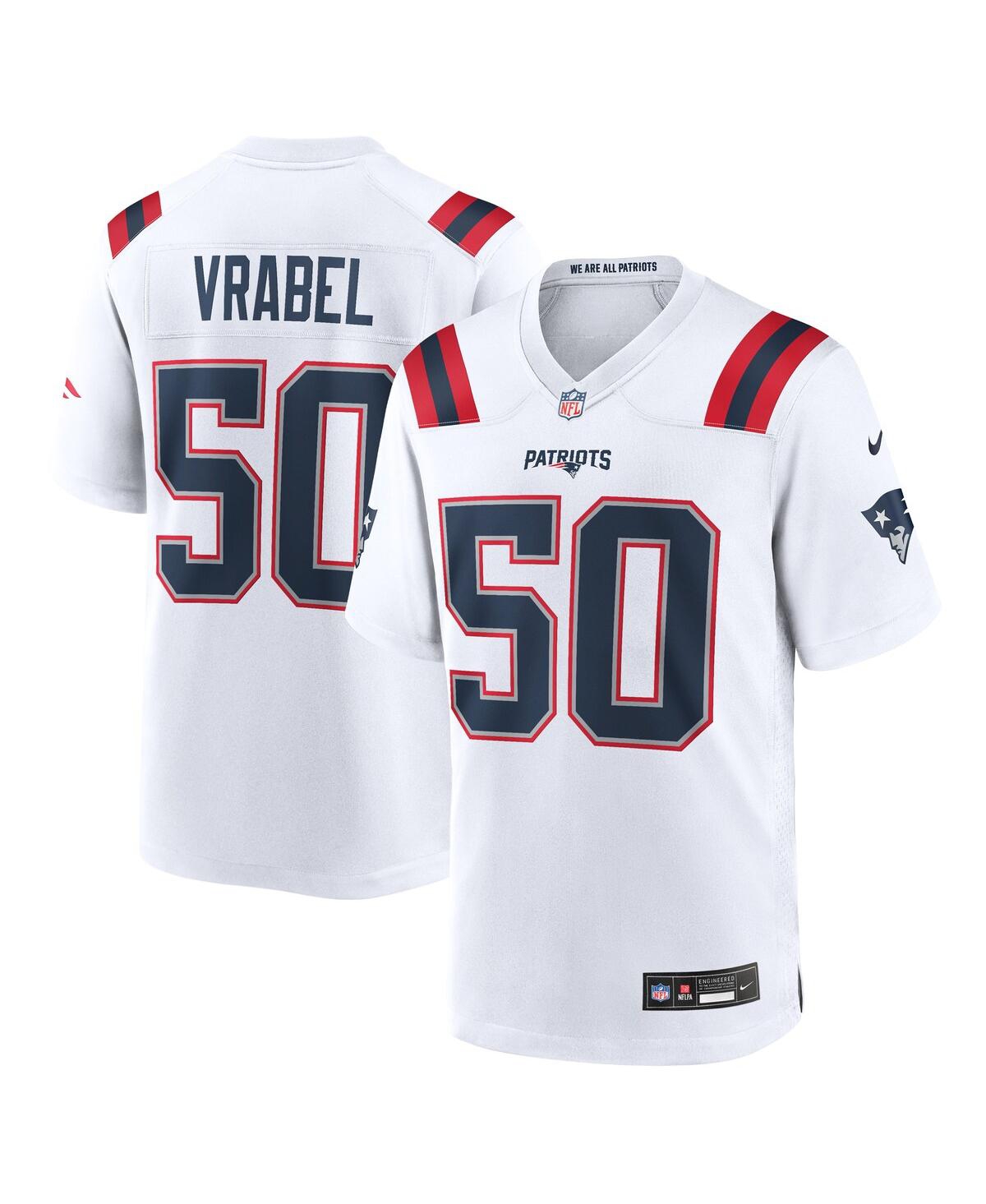 Click here for Nike Mens Mike Vrabel White New England Patriots R... prices