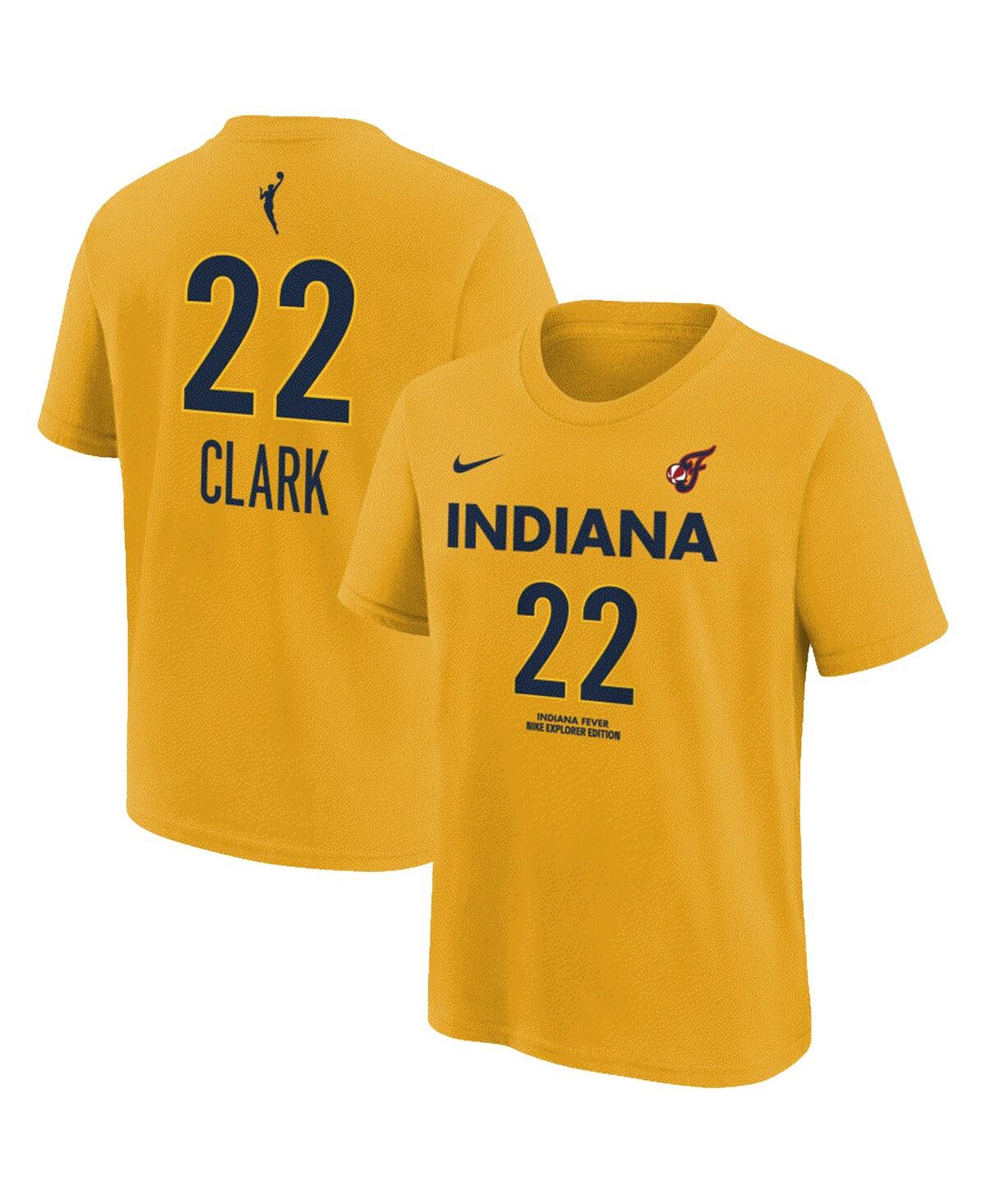Click here for Nike Big Boys and Girls Caitlin Clark Gold Indiana... prices