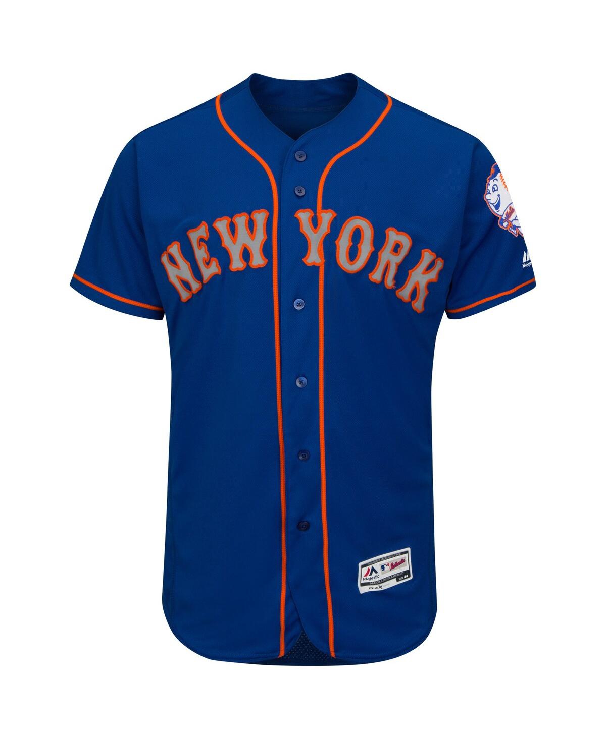 Click here for Majestic Mens Royal New York Mets Alternate Road F... prices