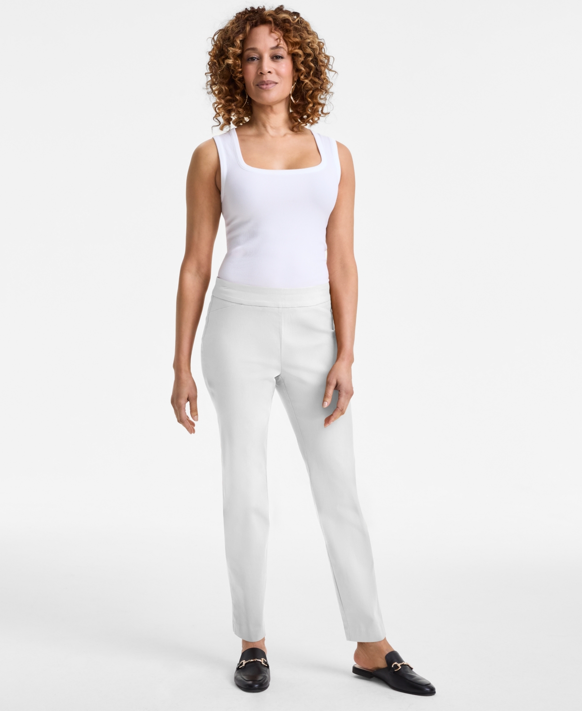 Click here for Jm Collection Womens Tummy-Control Cambridge Slim-... prices
