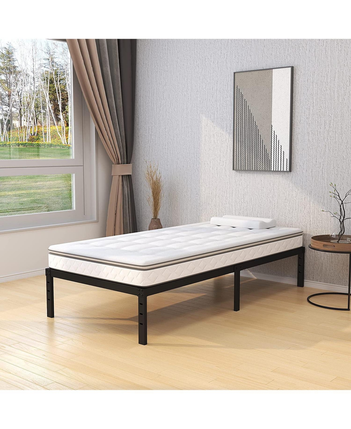 Click here for Twin Metal Platform Storage Bed Frame prices
