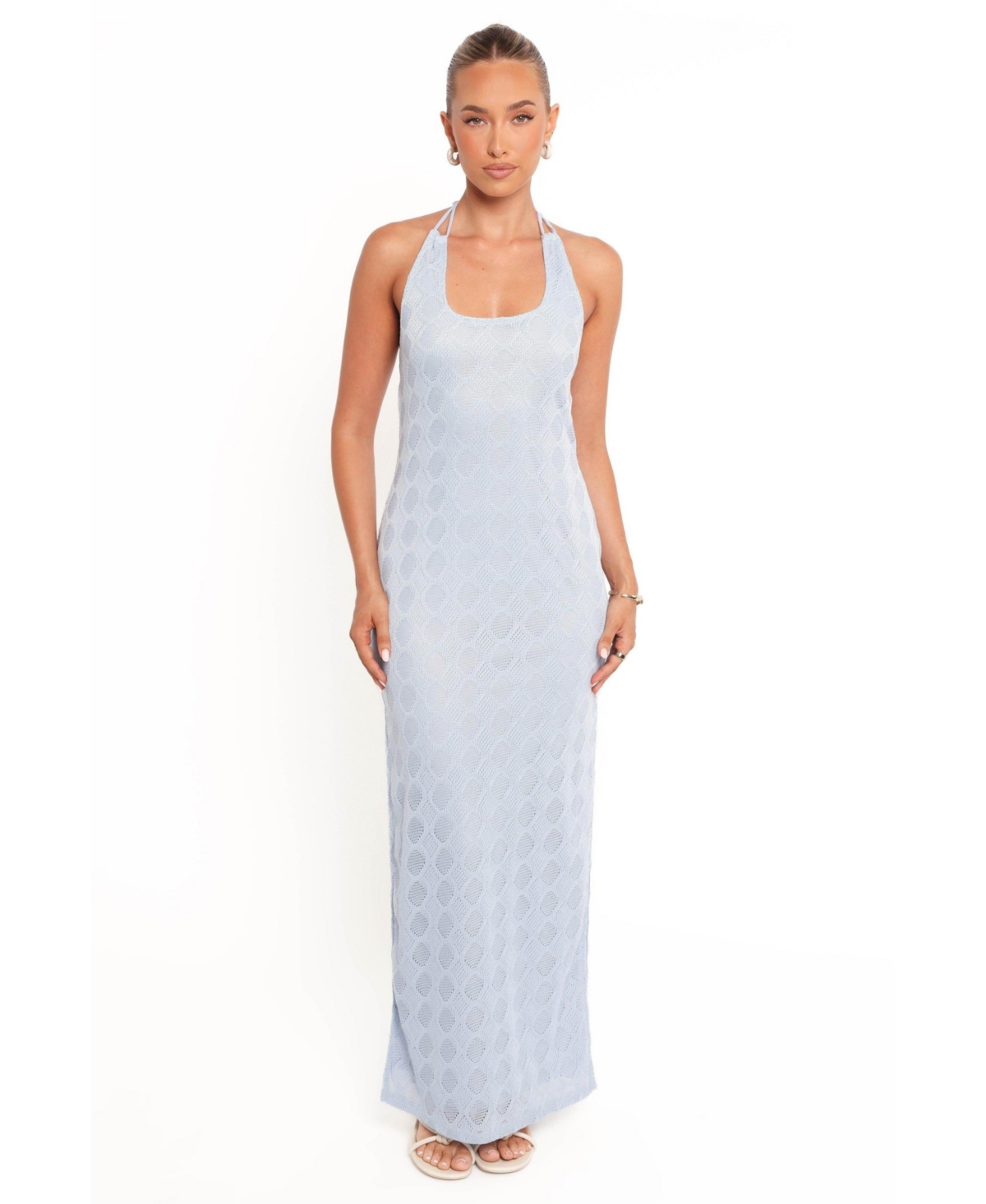Click here for Petal and Pup Sonia Maxi Dress - Blue prices