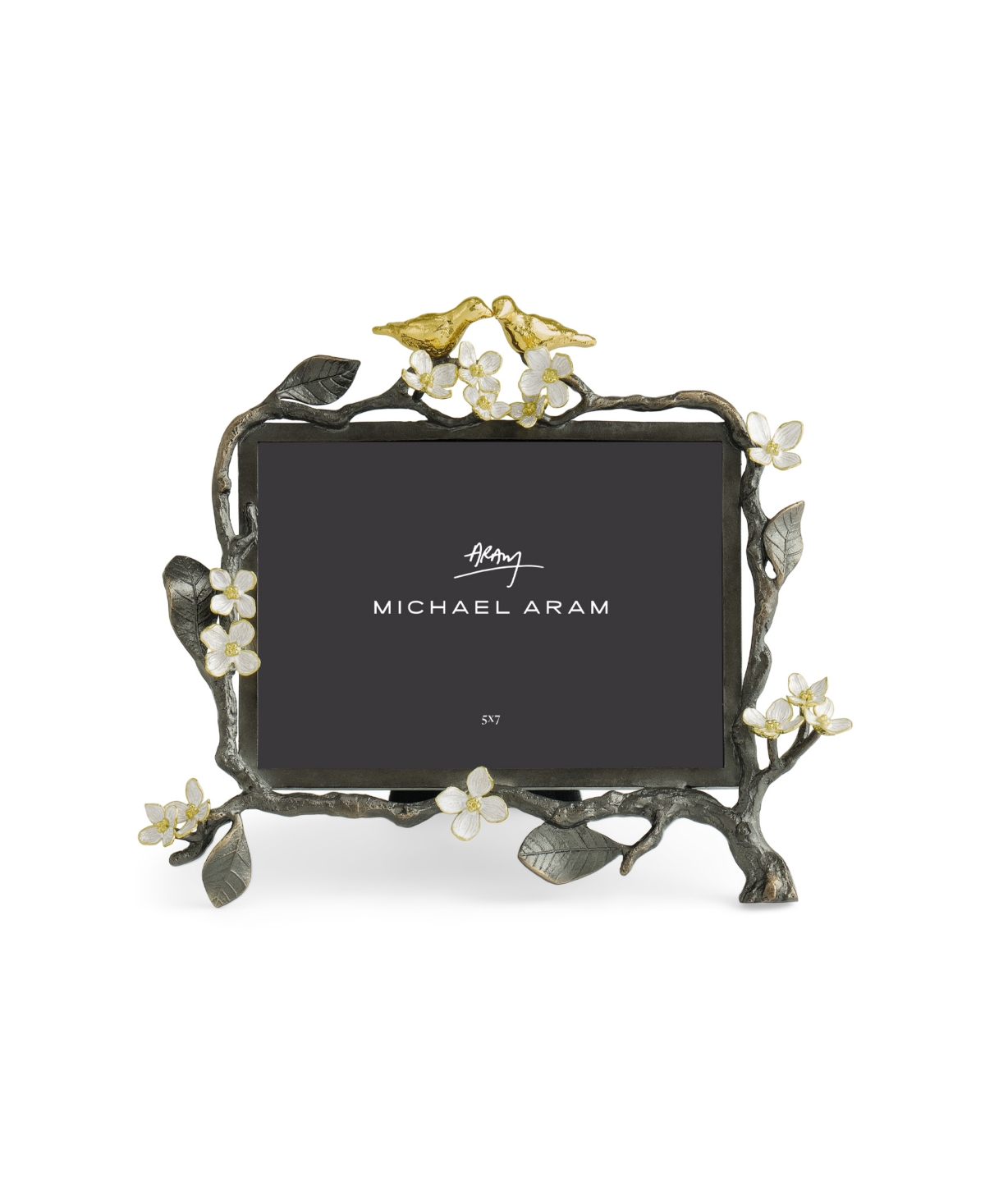 Click here for Michael Aram Lovebirds Frame  5 x 7 - Black prices