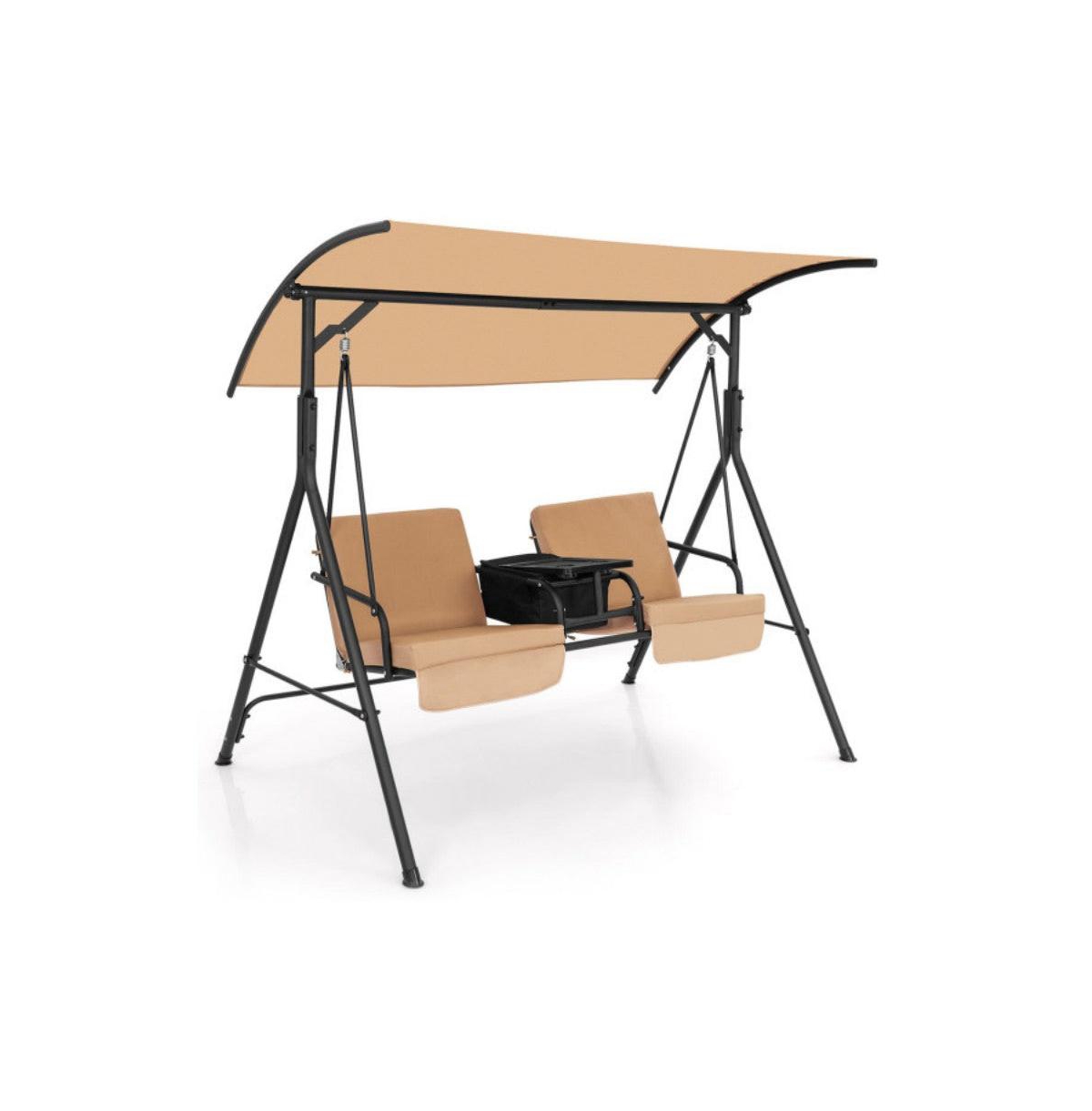 Click here for Porch Swing Hammock Chair with Adjustable Canopy -... prices