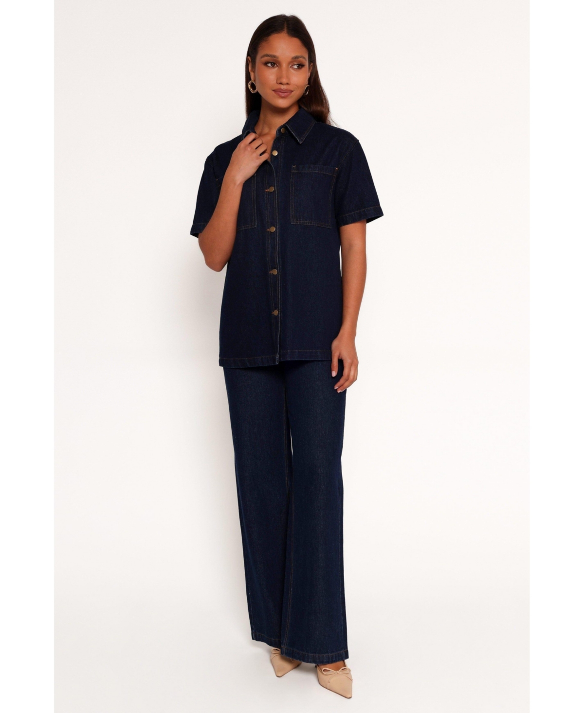 Click here for Petal and Pup Womens Nolan Jean - Dark denim prices