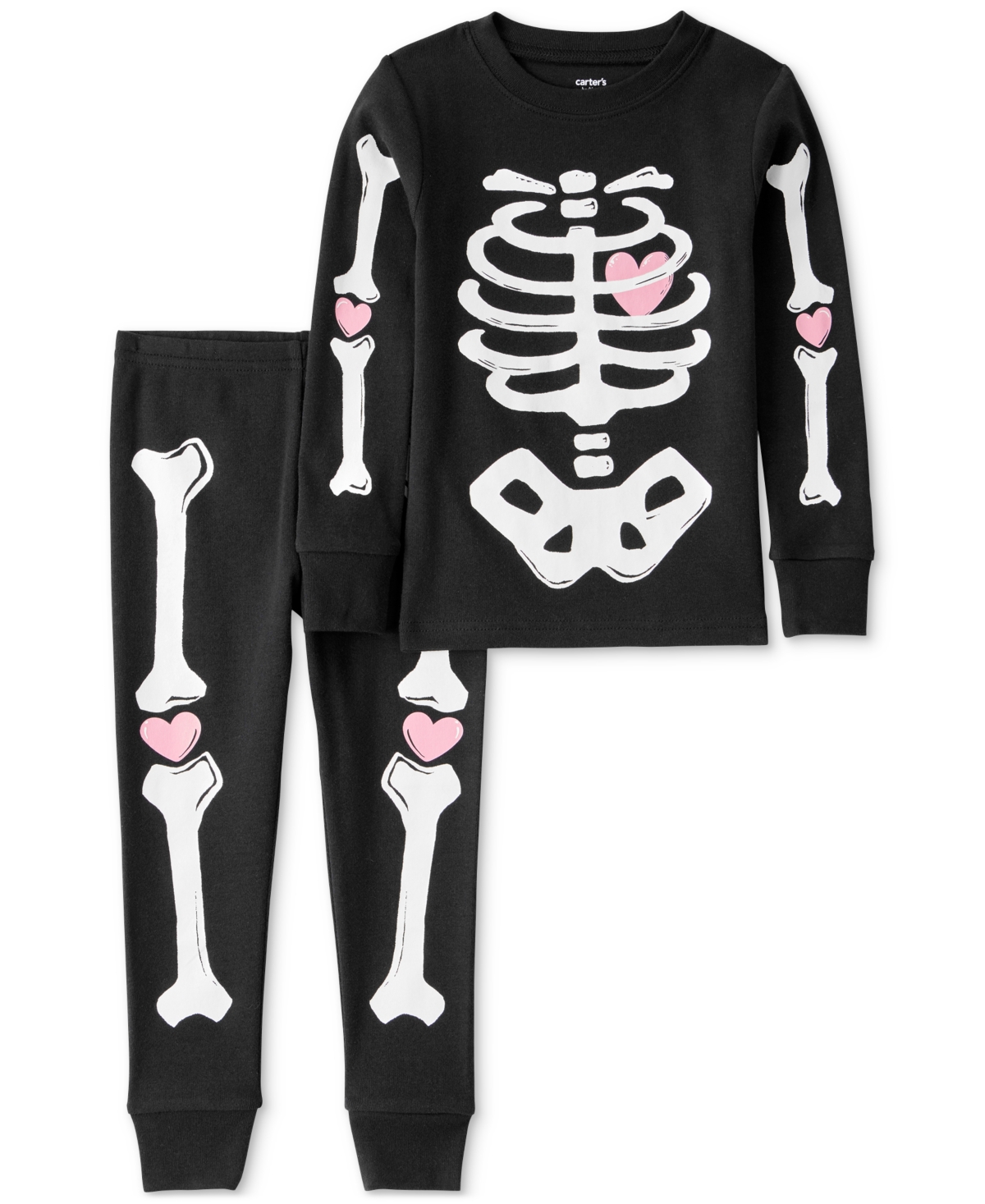 Click here for Carters Baby Girls 2-Pc. Glow in The Dark Skeleton... prices