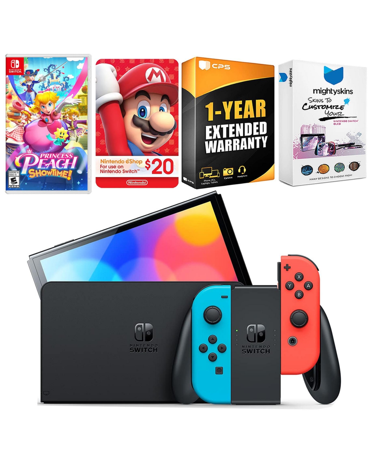 Click here for Nintendo Switch Neon Red & Blue Oled Console with... prices