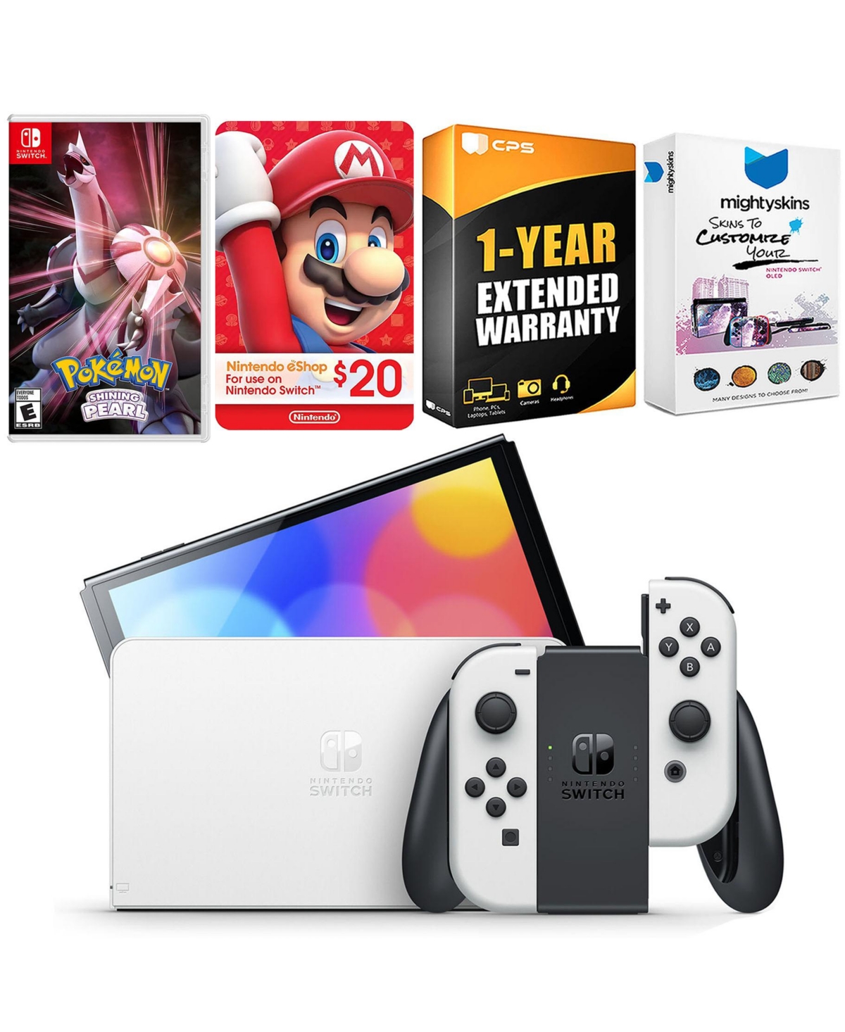 Click here for Nintendo Switch White Oled Console with Pokemon Sh... prices