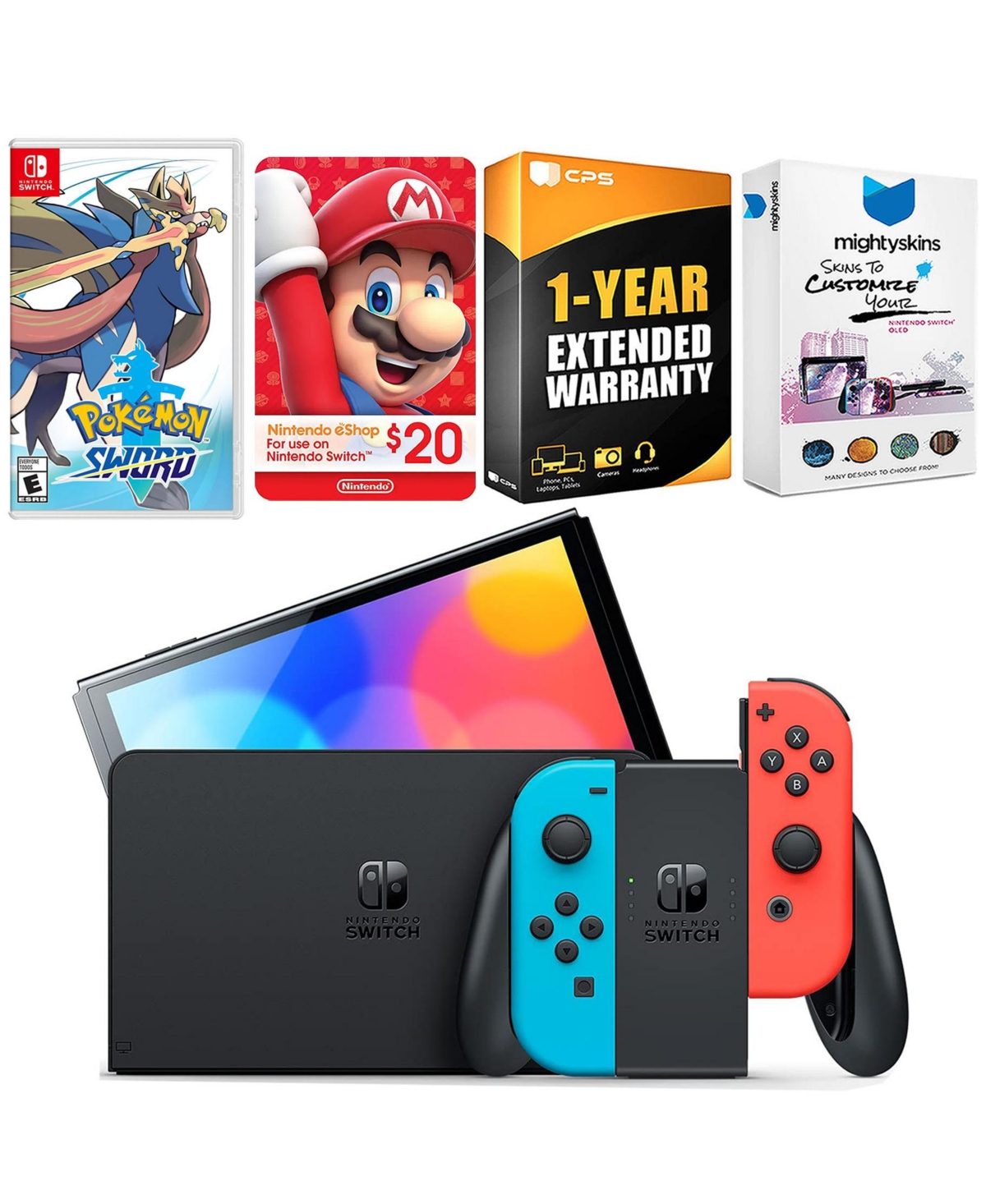 Click here for Nintendo Switch Neon Red & Blue Oled Console with... prices