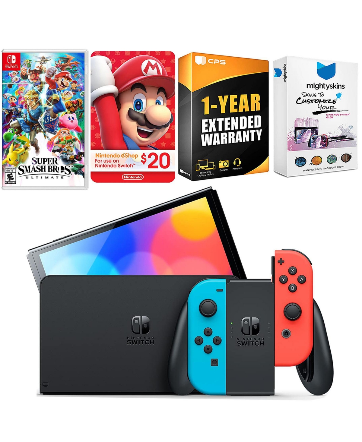 Click here for Nintendo Switch Neon Red & Blue Oled Console with... prices