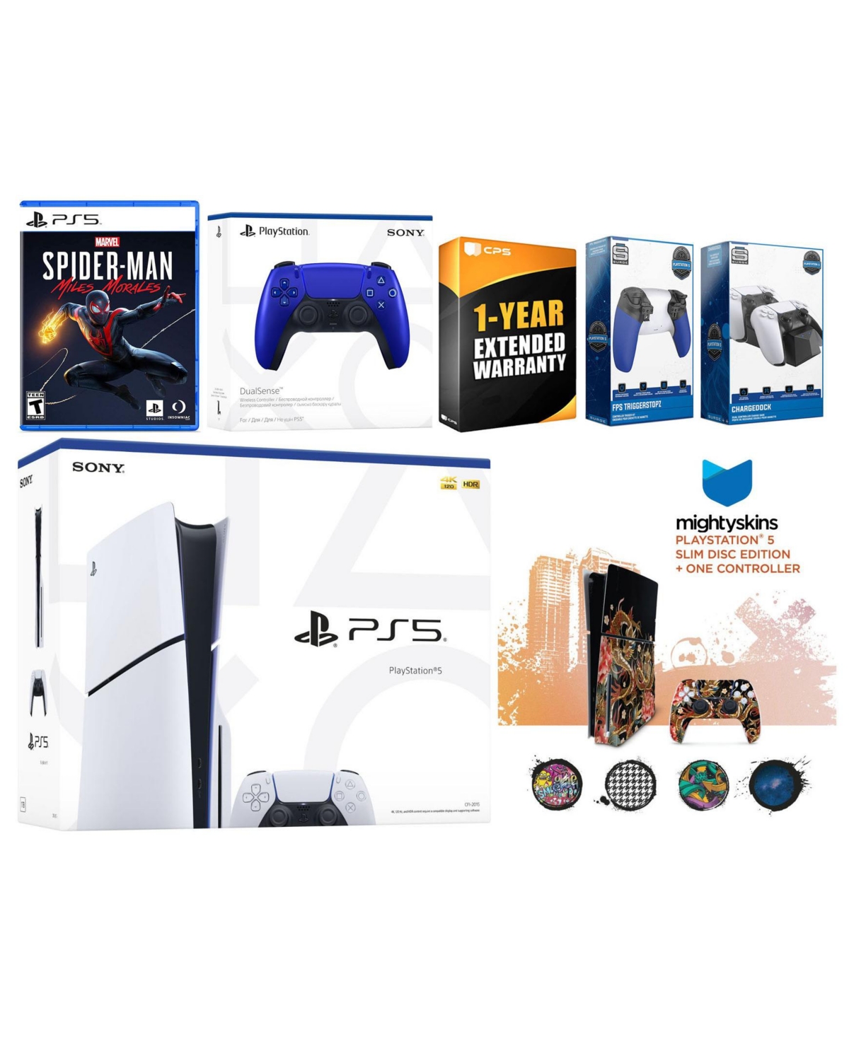 Click here for Sony Playstation 5 Slim Disc with Spider-Man: Mile... prices