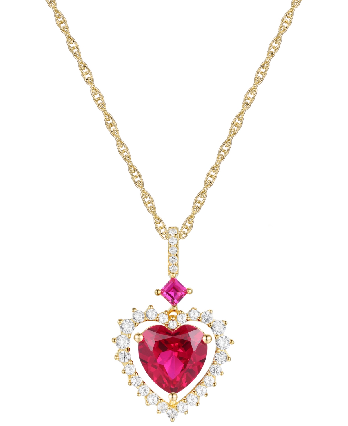 Click here for Lab Grown Ruby (2-5/8 ct. t.w.) & Lab Grown White... prices