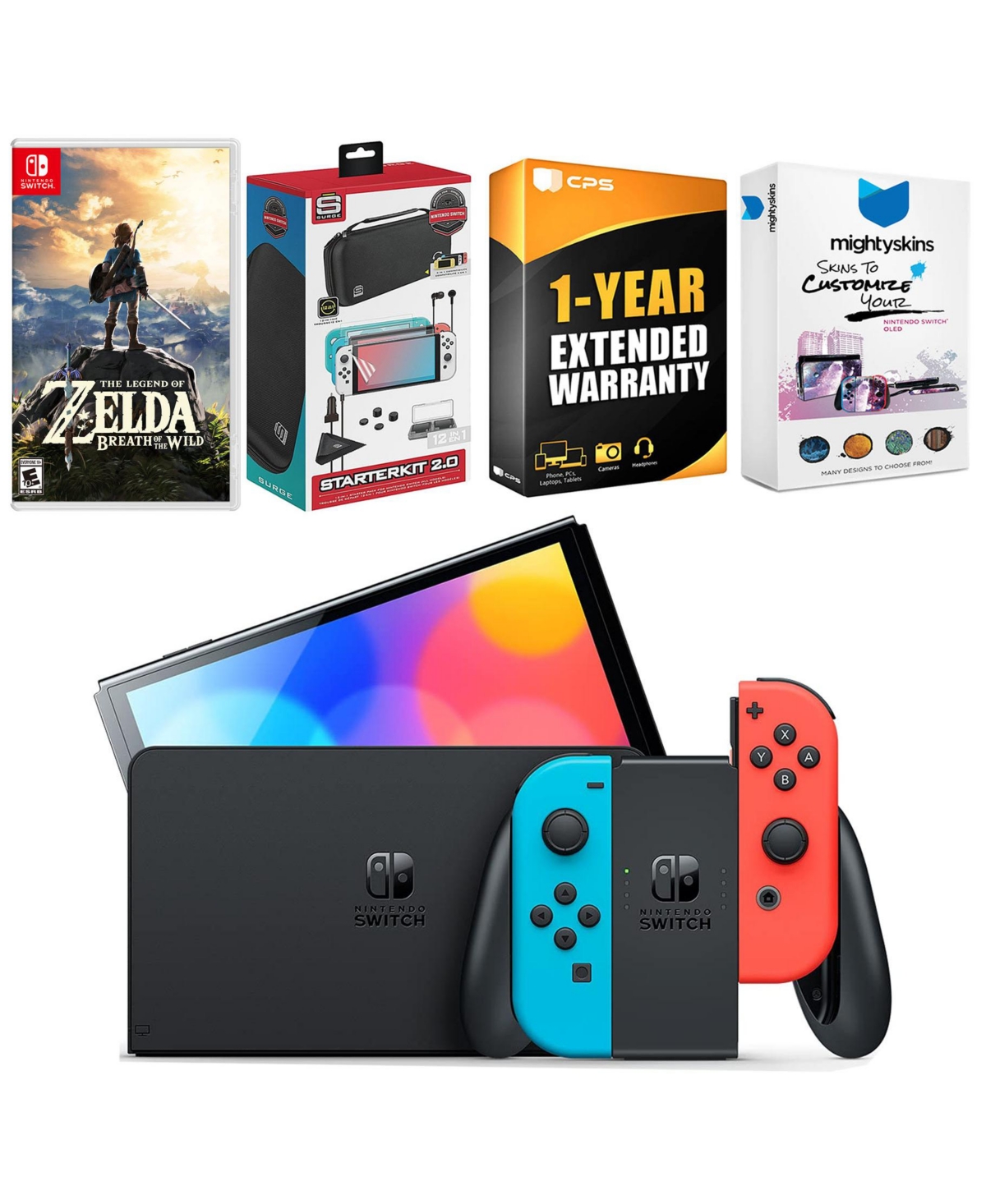 Click here for Nintendo Switch Neon Red & Blue Oled Console with... prices