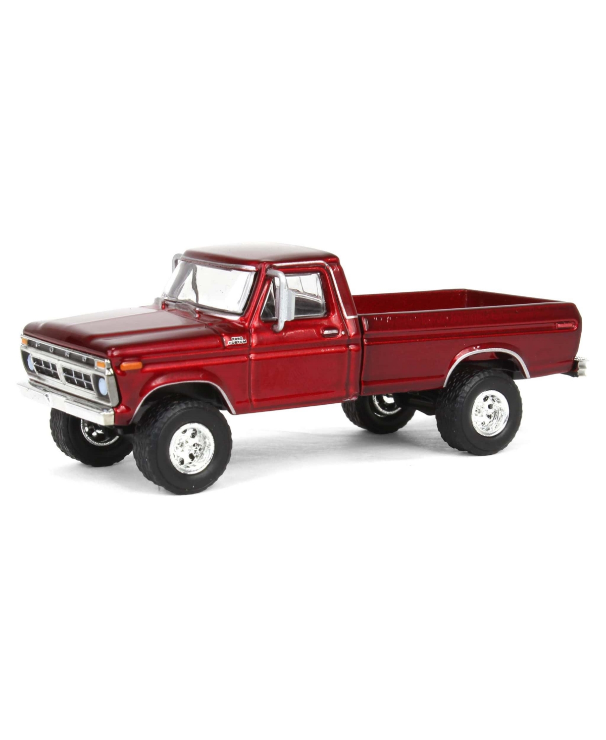 Click here for 1/64 Lifted 1977 Ford F-250  Red  Greenlight Deale... prices