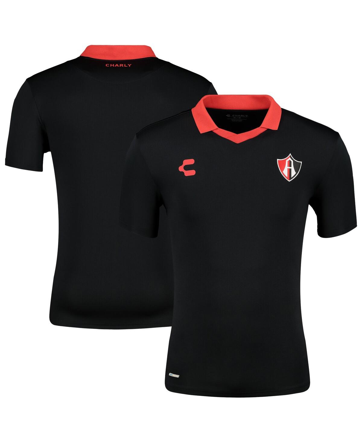 Click here for Charly Mens Black Club Atlas DryFactor Polo Shirt... prices