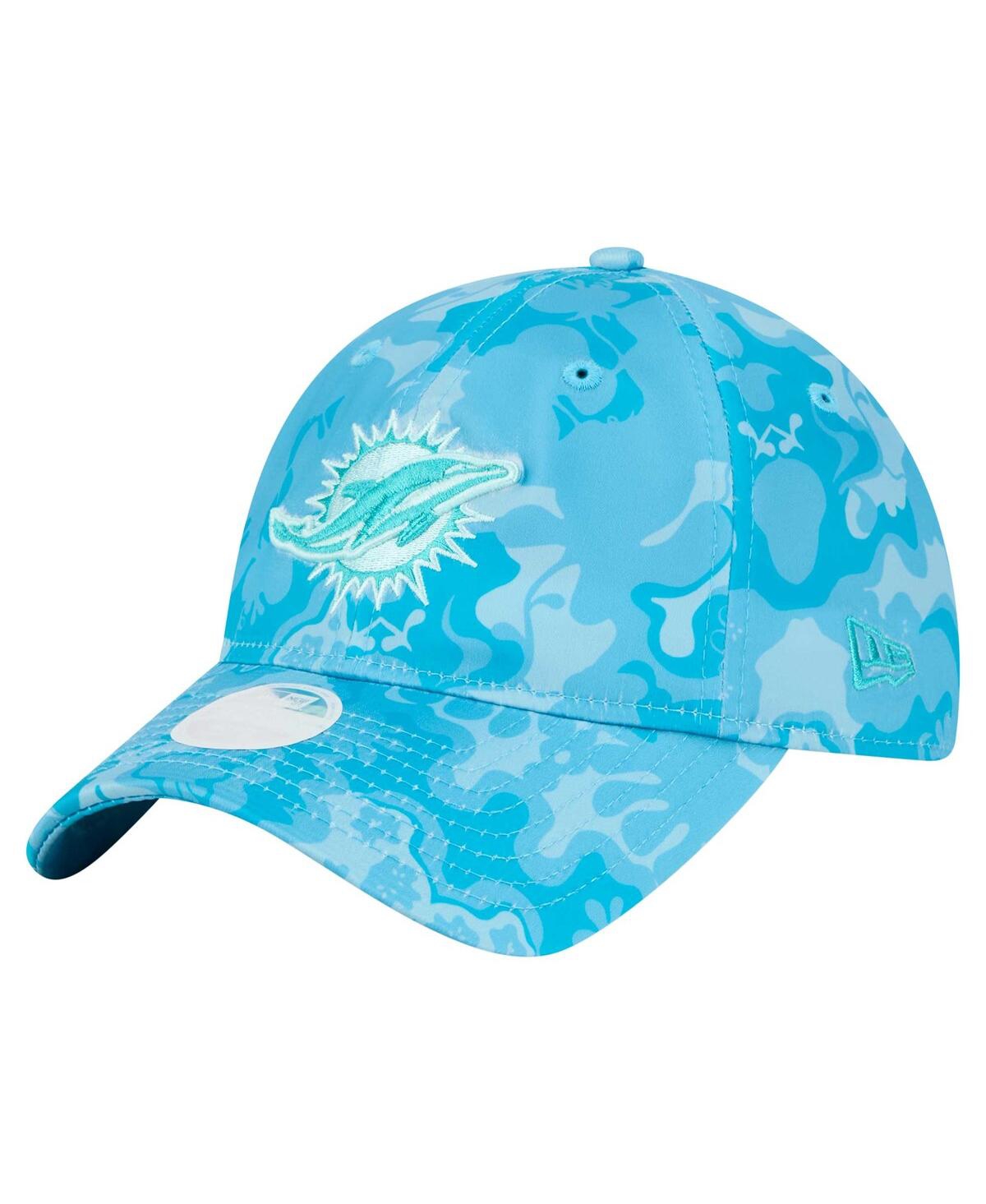 Click here for New Era Womens Aqua Miami Dolphins Trippy 9TWENTY... prices