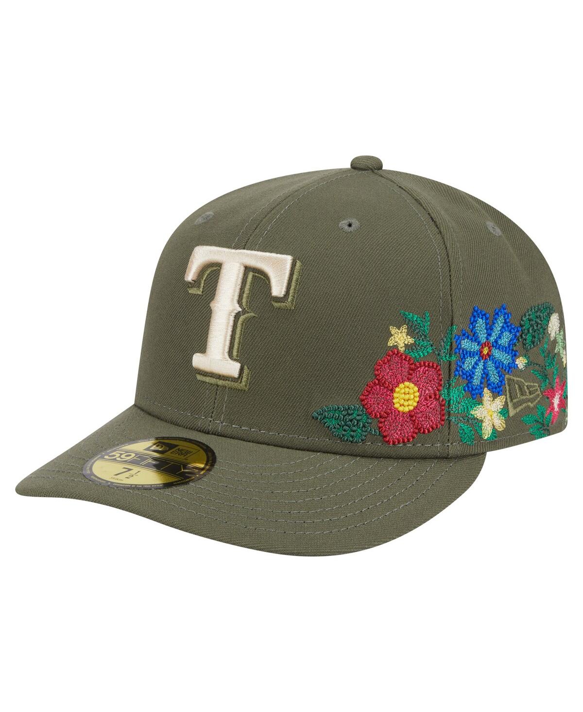 Click here for New Era Mens Olive Texas Rangers Tonal Florals 59F... prices