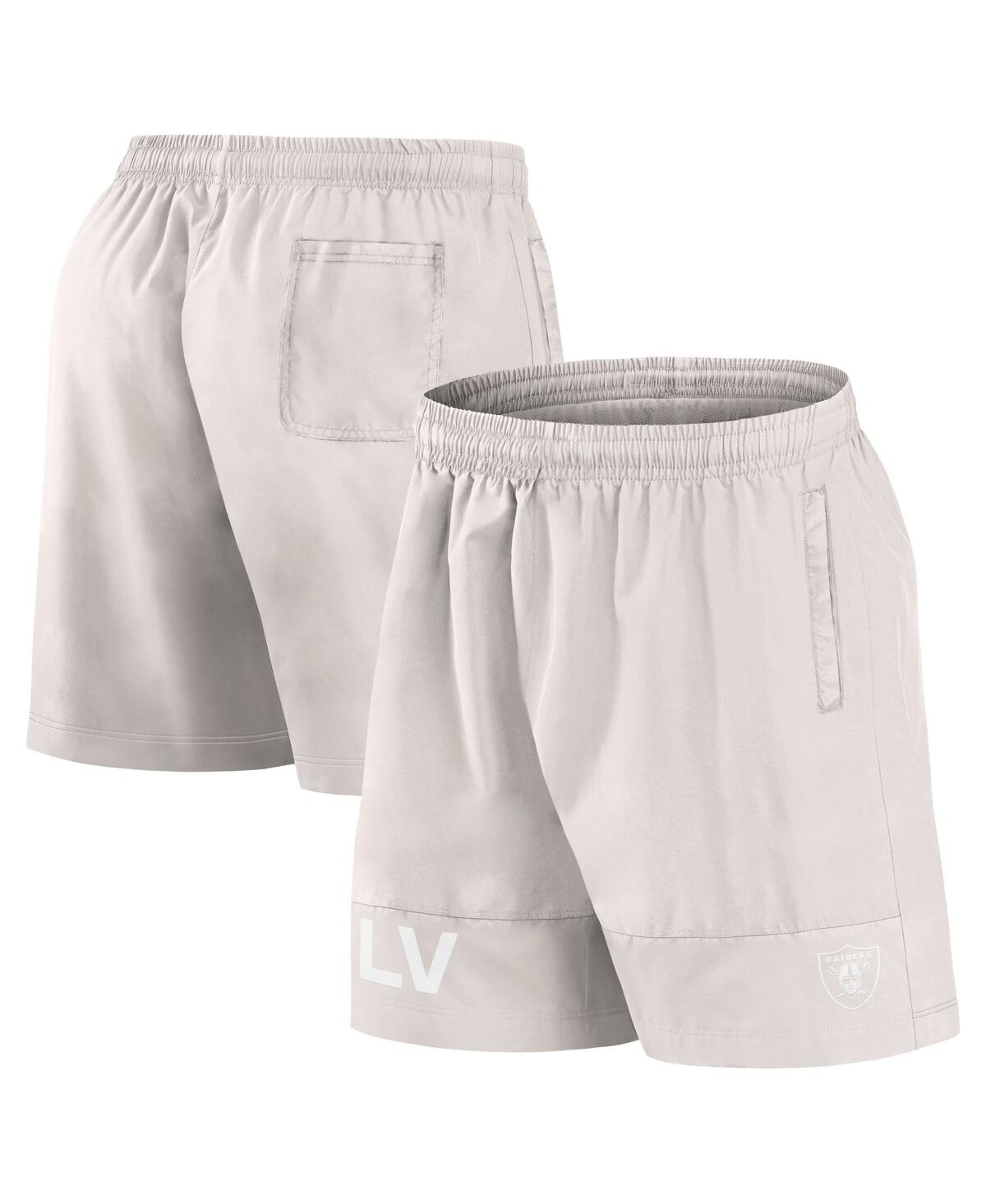 Click here for Fanatics Mens Cream Las Vegas Raiders Elements Sho... prices