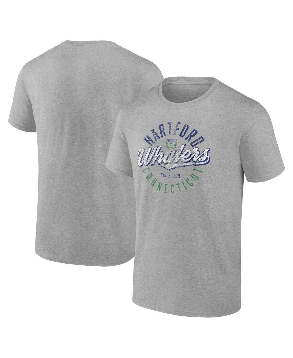 Click here for Fanatics Mens Gray Hartford Whalers Emblem T-Shirt... prices