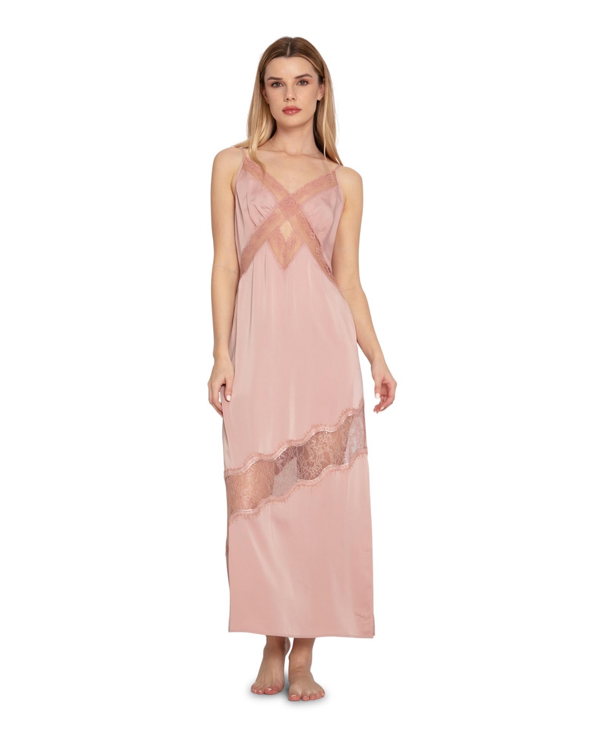 Click here for Belle & Bloom Womens Heavenly Bodies Lace Slip Dre... prices