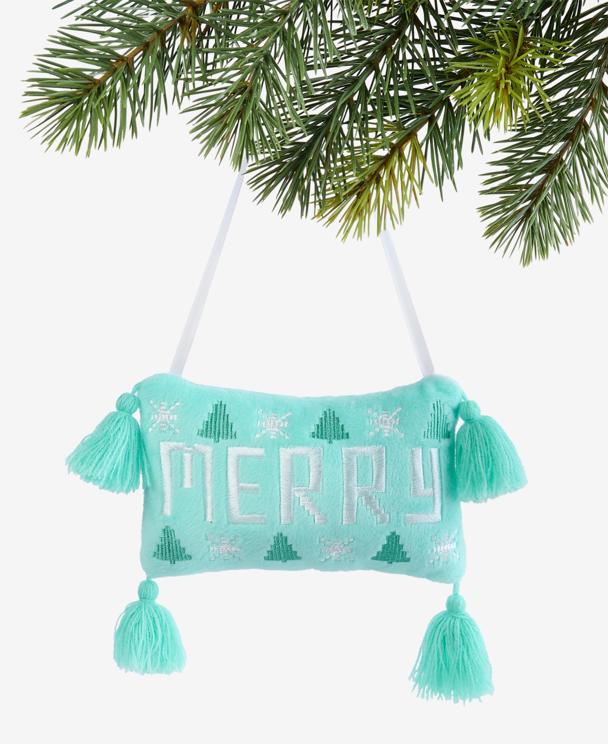 Click here for Holiday Lane Merry Magic Merry Pillow Ornament  Ma... prices