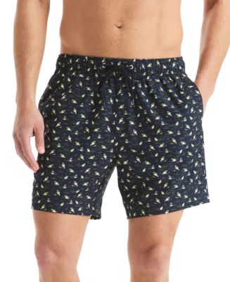 JAWS x Nautica Men's Classic-Fit Active Stretch Quick-Dry Printed 6 ...