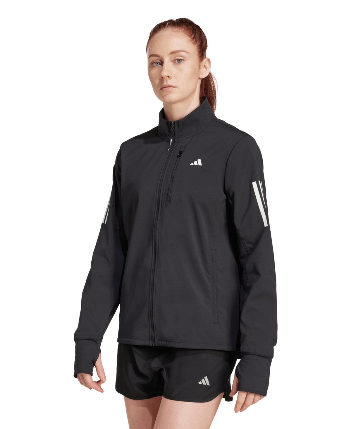 Click here for adidas Womens Own The Run Winterized Zipper closur... prices