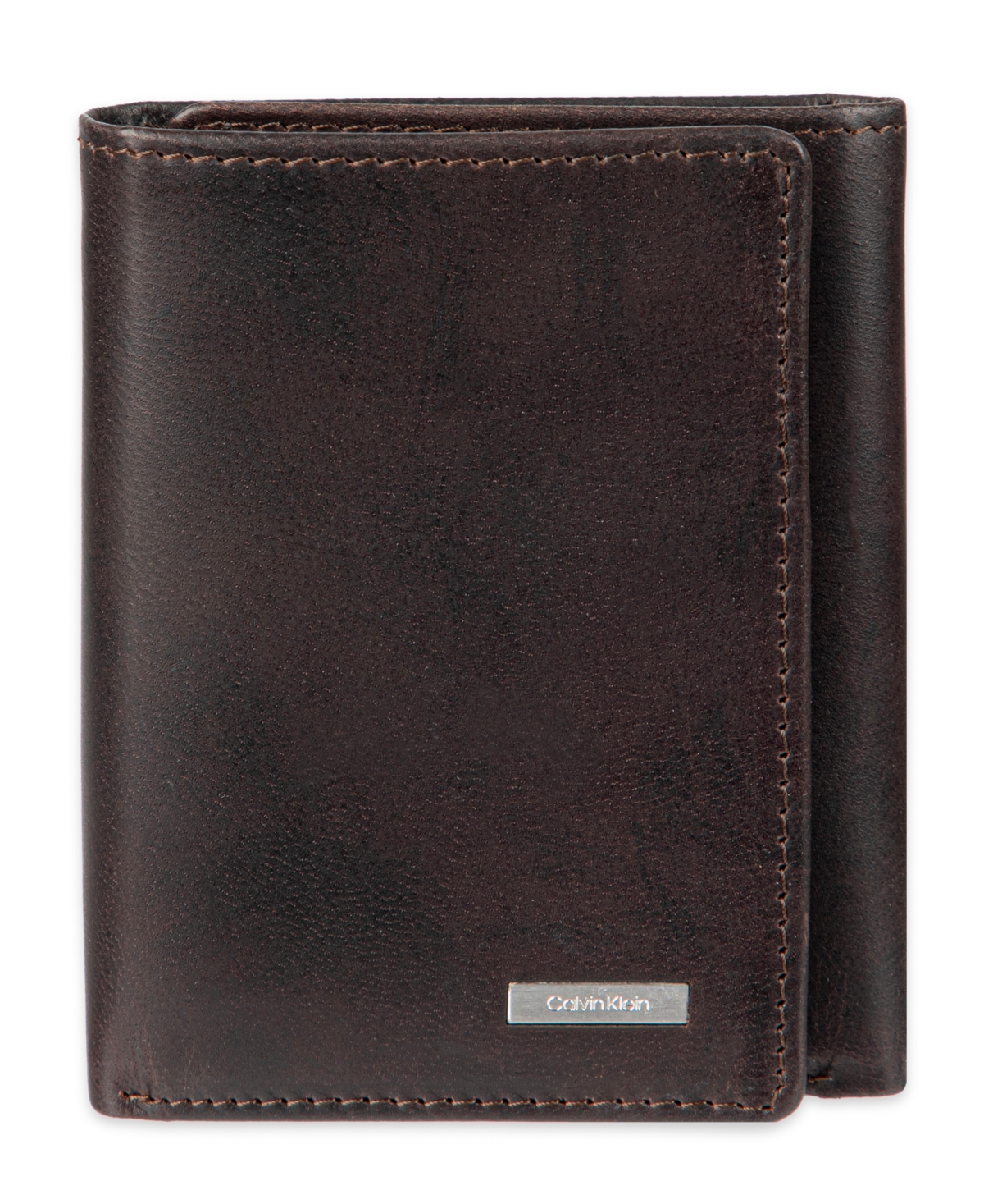 Click here for Calvin Klein Mens Rfid Two Tone Arcadia Leather Tr... prices