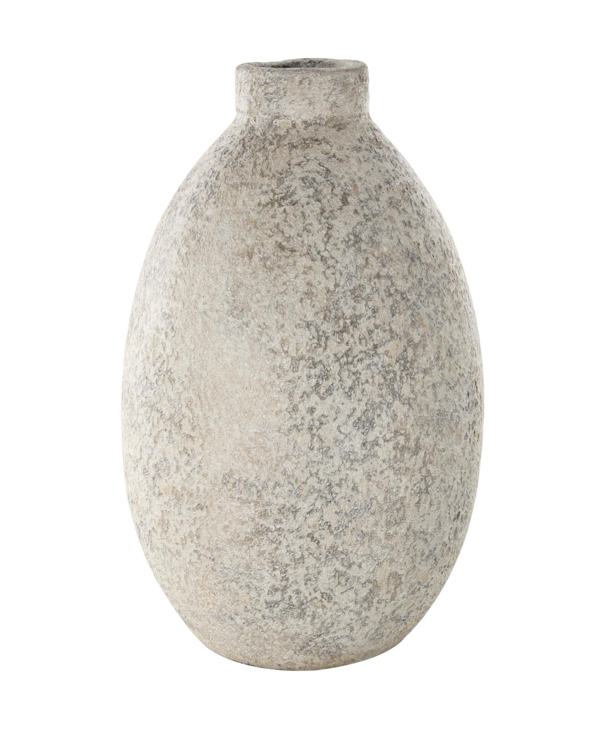 Click here for Rosemary Lane Ceramic 14.25 Farmhouse Vase - Beige prices
