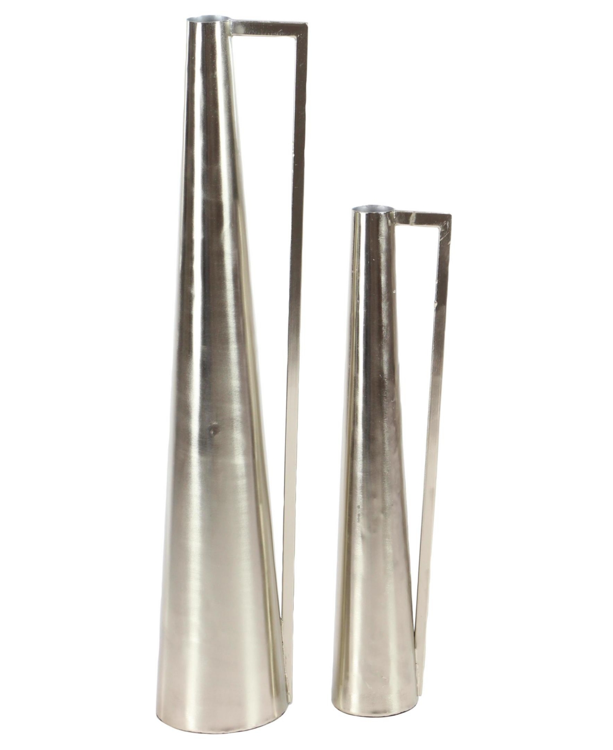 Click here for Rosemary Lane Metal Glam Vase  Set of 2 - Silver prices