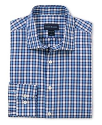 Scott Barber Men's Weekend Plaid, Navy - Macy's